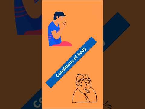 Conditions of Body | #yt #englishvocabulary #sickness
