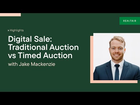 Digital Sale: Traditional Auction vs Timed Auction | Jake Mackenzie
