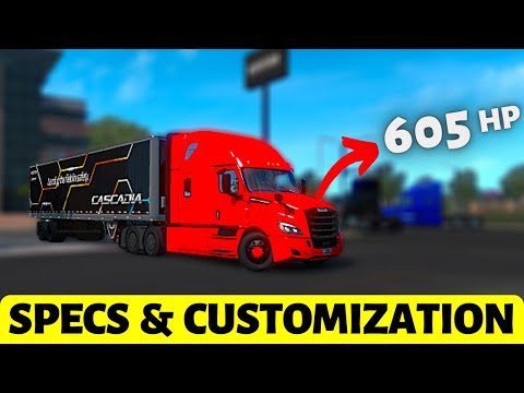 605 HP!? Freightliner Cascadia Specifications and Customizations | New ATS Truck