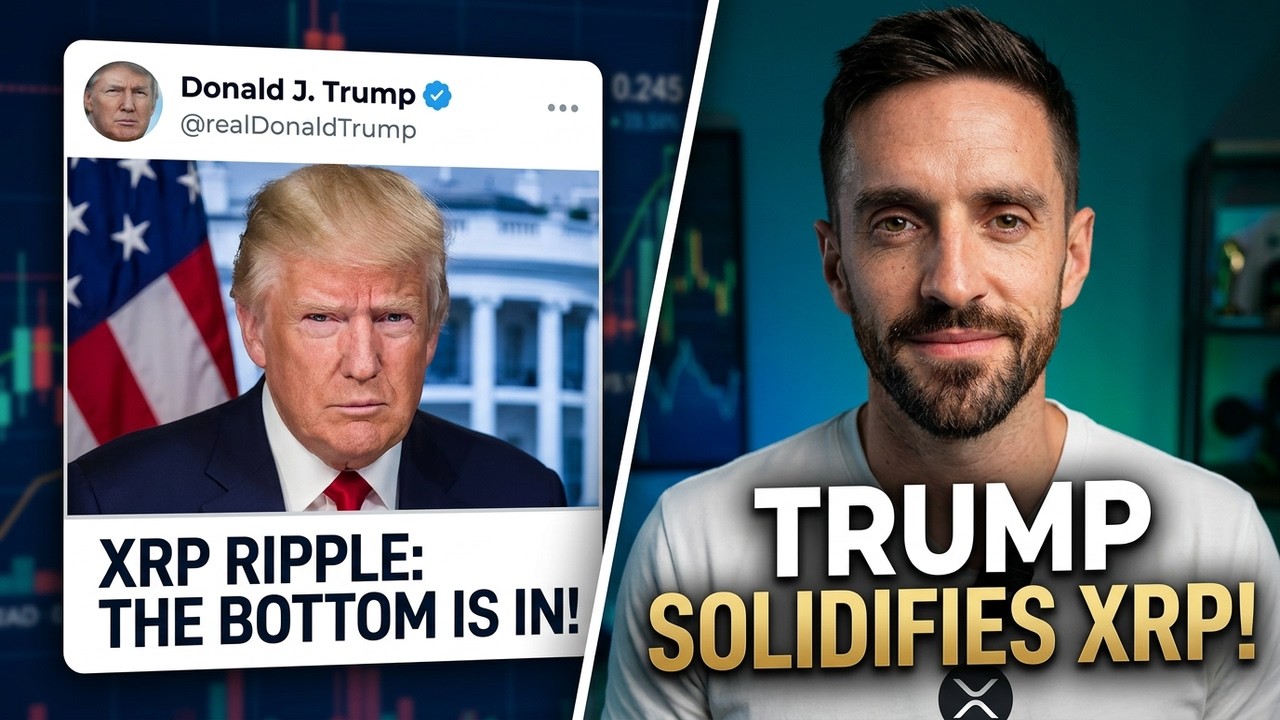 The bottom is in for XRP Ripple and Trump just solidified it!