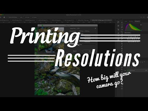 Photo Printing resolutions
