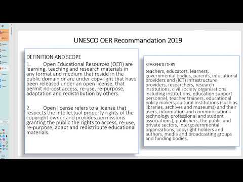 ICT CFT Harnessing OER Capacity Building Workshop - 24 February 2022