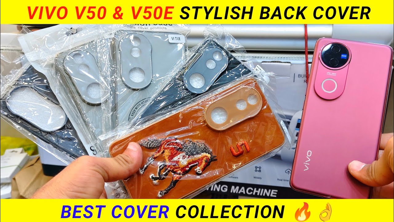 Top 8 Stylish Back Covers For Vivo V50 & V50e 🔥