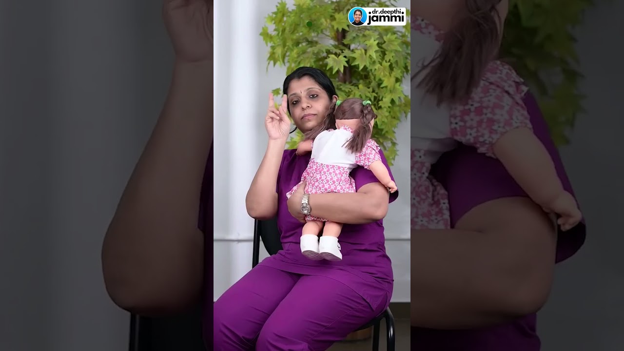 How To Burp A Newborn Baby | Dr. Deepthi Jammi