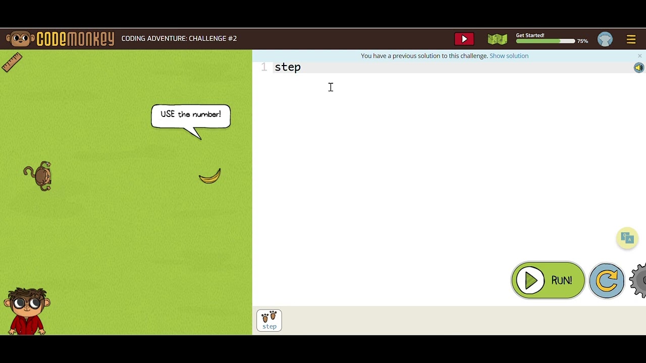Codemonkey, Coding Aventure part 1 Chelleng #3