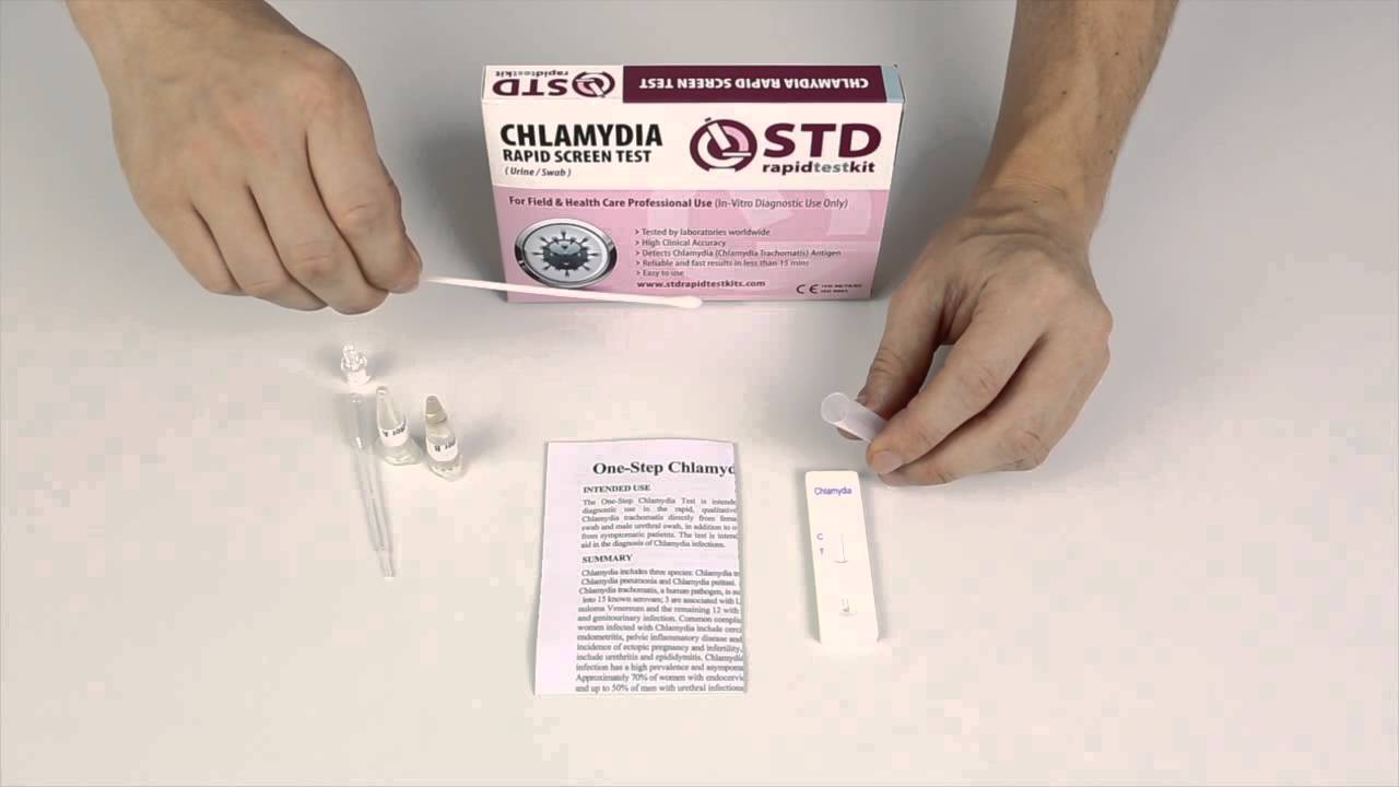 How to use chlamydia rapid test kit / STDrapidtestkits.com