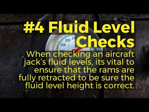 10 Steps for Aircraft Jack Maintenance