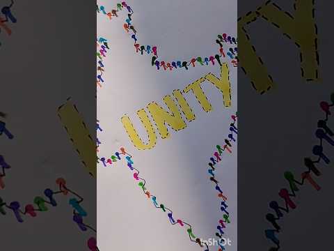 Special India 🇮🇳❤️Unity #shorts #india #bharat #unity #art #trnding