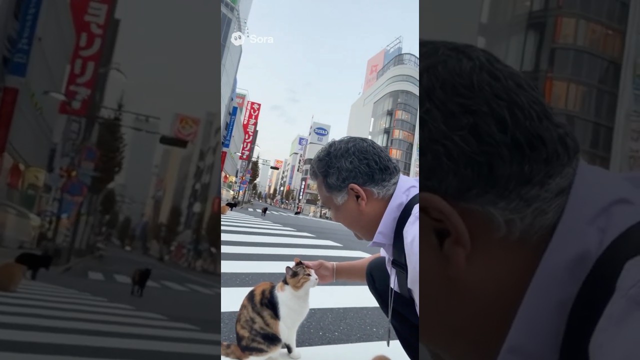Tokyo…but with Cats only [AI Cat Travel Blog]