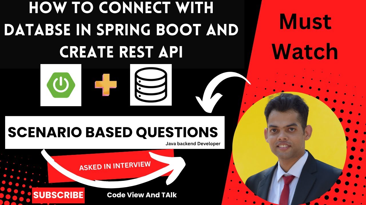 How to connect Mysql using Spring boot Java and also create table in database tutorial | REST API