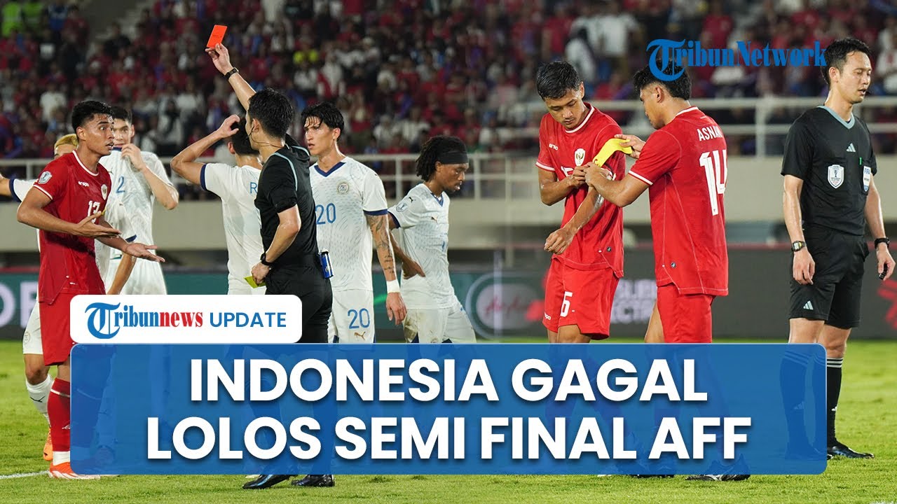 Hasil Pertandingan Indonesia vs Filipina di Laga Pamungkas Grup B, Gagal Melaju ke Babak Semi ...