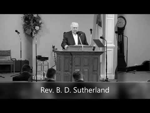 Rev. B.D. Sutherland | Keen Mountain Pentecostal Holiness Church