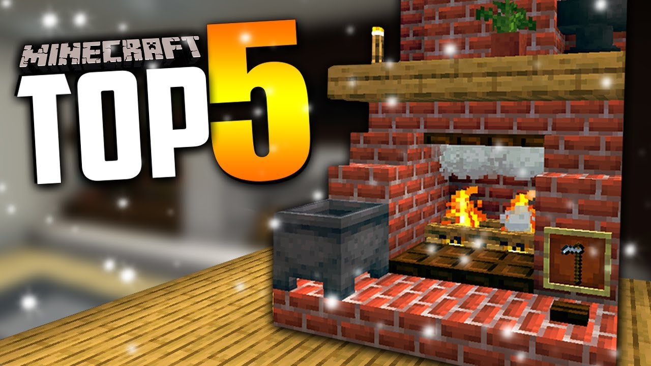 Top 5 Fireplace Designs in Minecraft