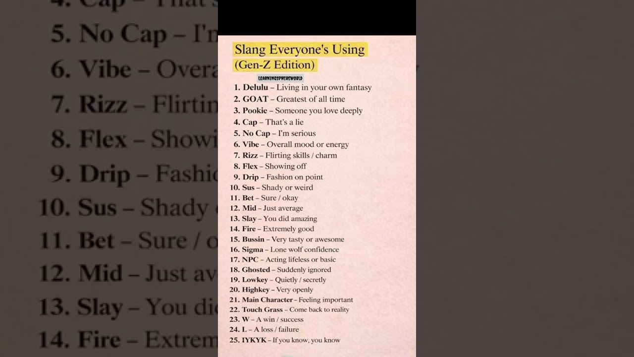 Slang Everyone Using 🔥 | GEN-Z English Edition 😎 | Modern Street English
