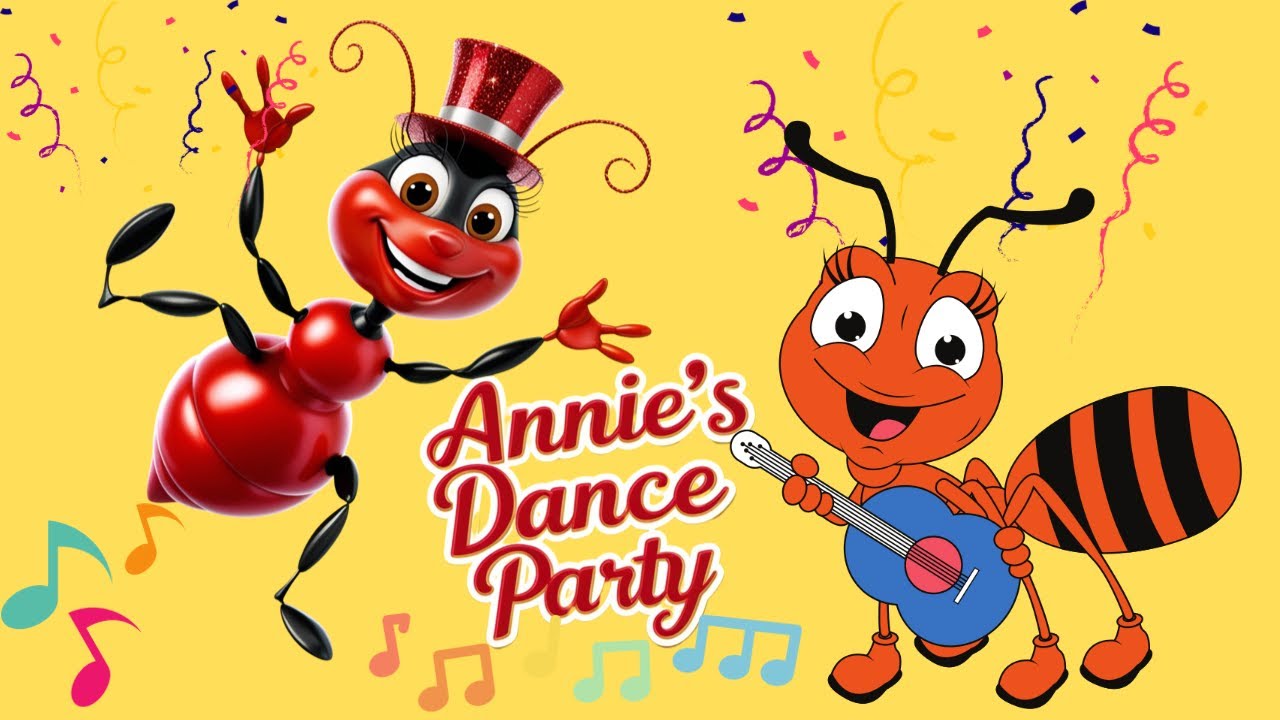 Dancing Ant song | nursery rhymes for children |  Annie the ant | kids songs | ants go marching