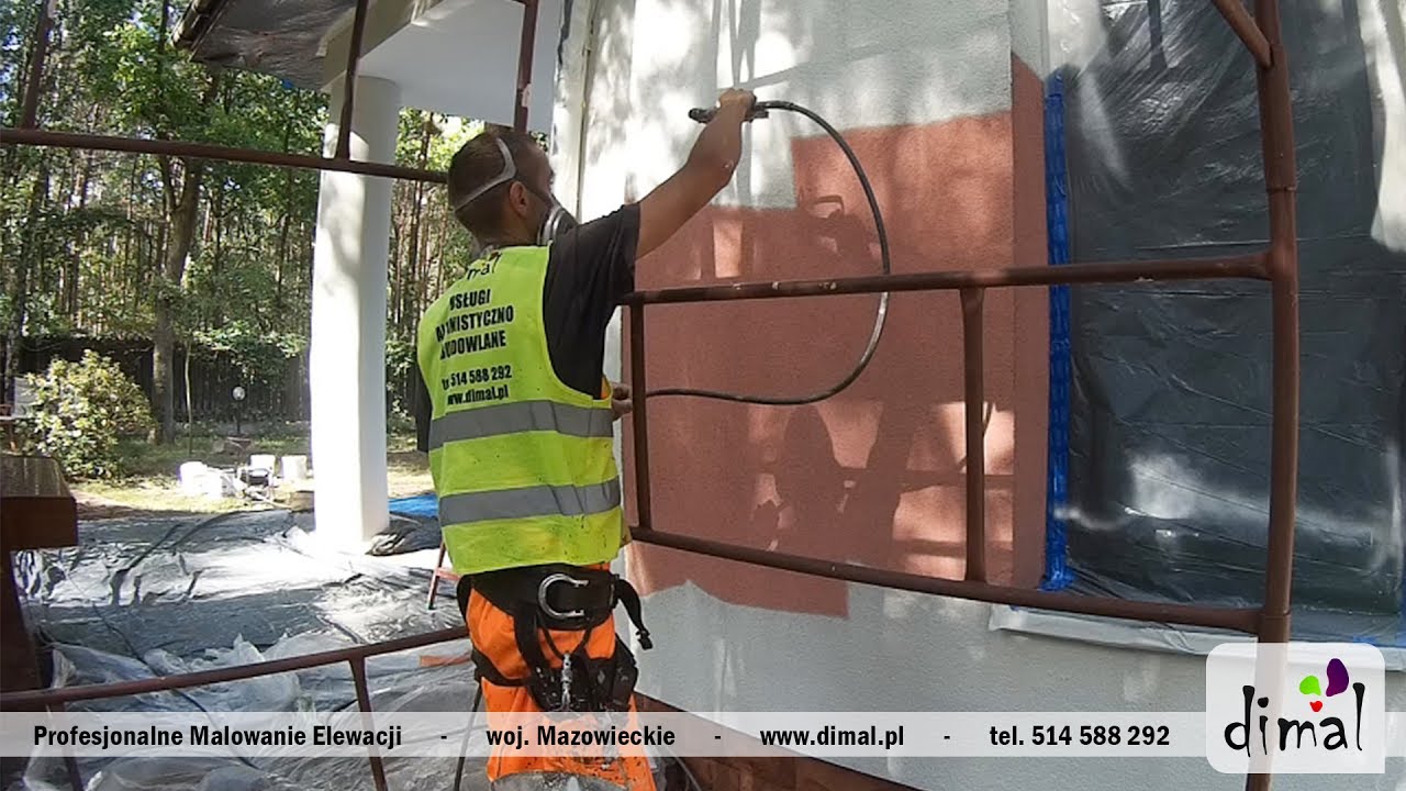Profesjonalne Malowanie Elewacji - DIMAL