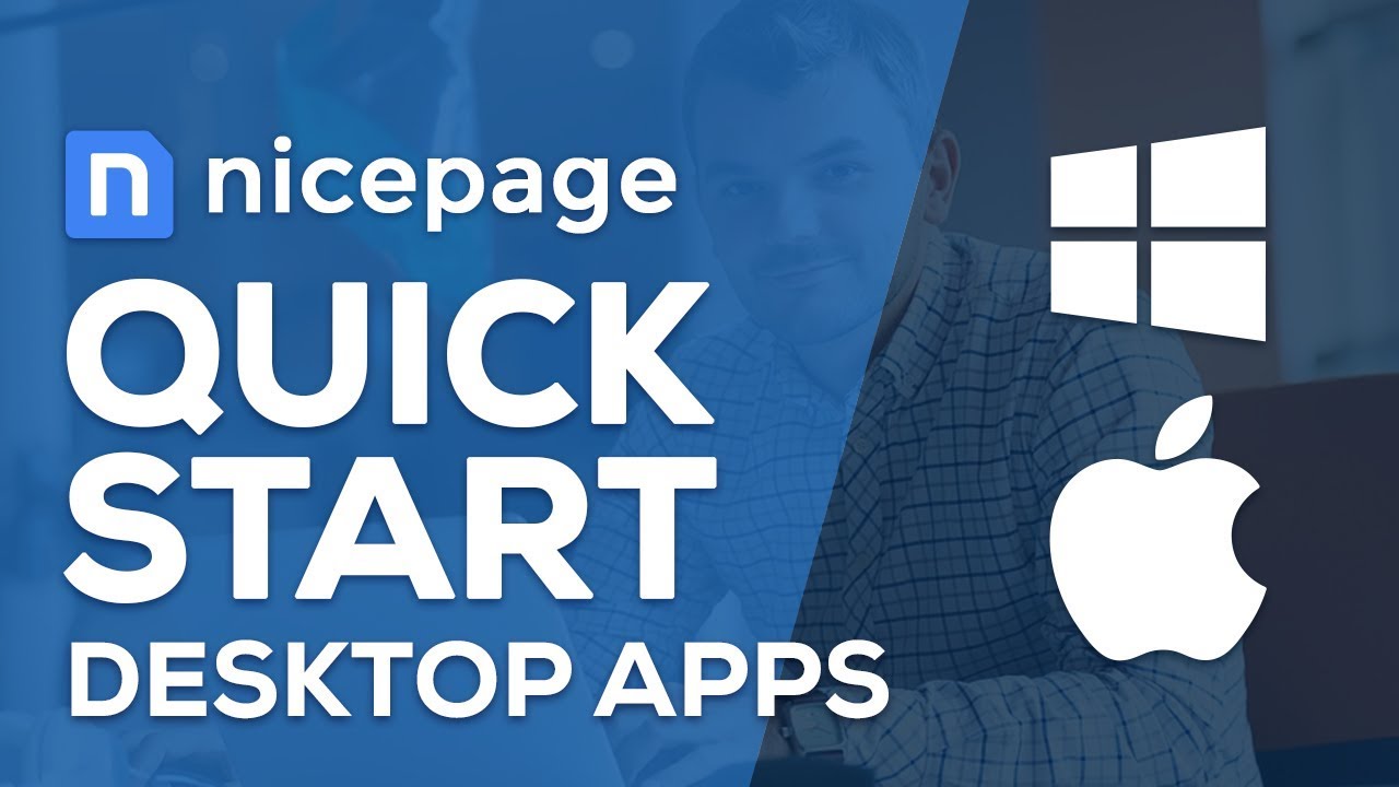 How to create a website with Nicepage Application for Windows and Mac OS