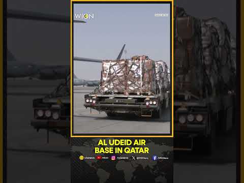 Footage of Al Udeid Air Base in Qatar As Iran Launches Strikes On U.S. Base | WION Shorts