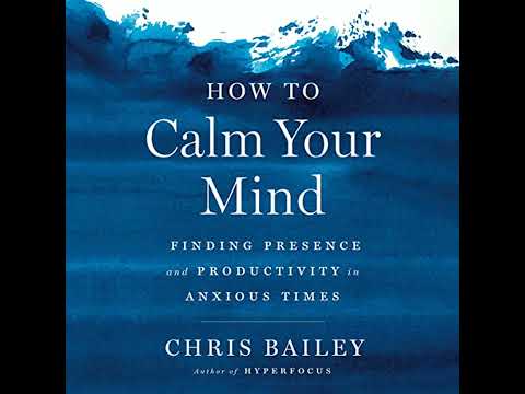 How to Calm Your Mind: Finding Productivity in Anxious Times Audiobook by Chris Bailey