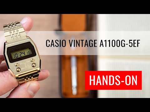 HANDS-ON: Casio Vintage A1100G-5EF