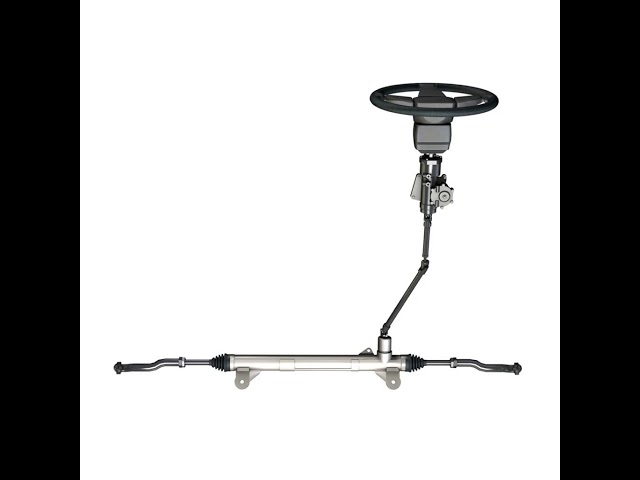 Steering System 3D Model - FlatPyramid