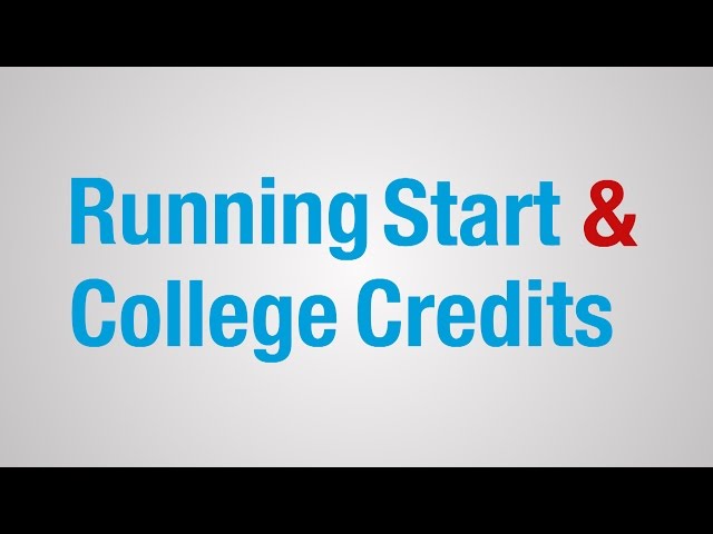 Running Start Student Resources and Forms | Everett Community College