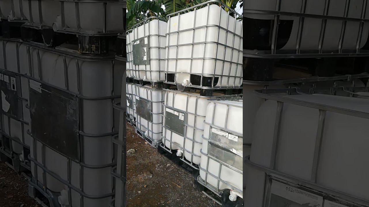 Ibc Tank 1k Liter One Time Used ( good for water tank) etc..