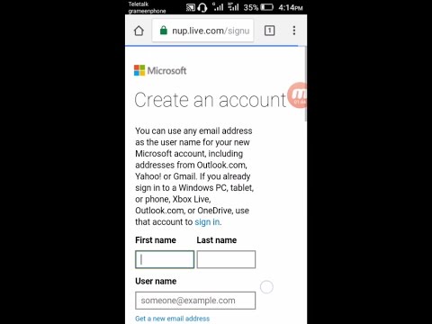 Create Microsoft Account by Phone Properly