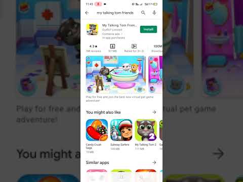 My Talking Tom Friends App Download Kaise Kare !! How To Download My Talking Tom Friends App
