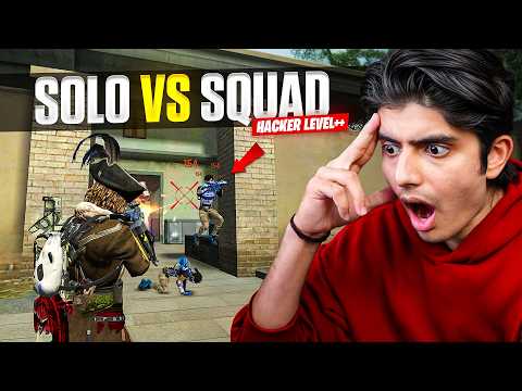 HACKER LEVEL! SOLO VS SQUAD GAMEPLAY | GARENA FREE FIRE