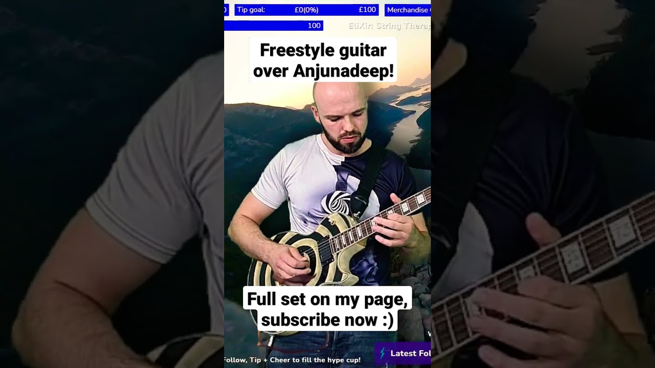 SMOOTH CHILLED ANJUNADEEP 13 GUITAR I Ashes - Michael FK (EliXir: String Therapy freestyle guitar)