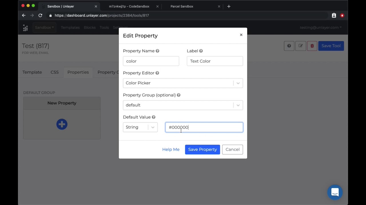 How to Build a Custom Tool in Unlayer Dashboard?