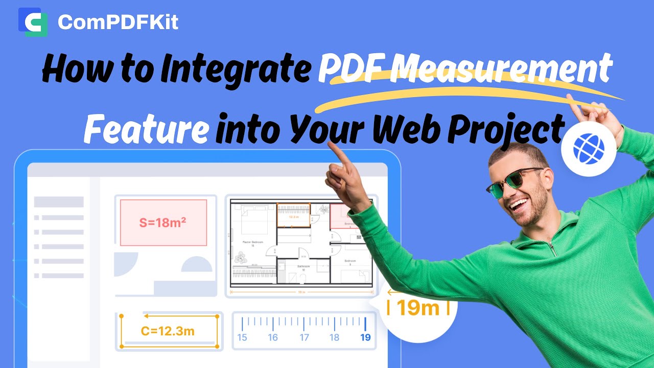 How to Integrate PDF Measurement Feature into Your Web Project | ComPDFKit | PDF Measurement Tools