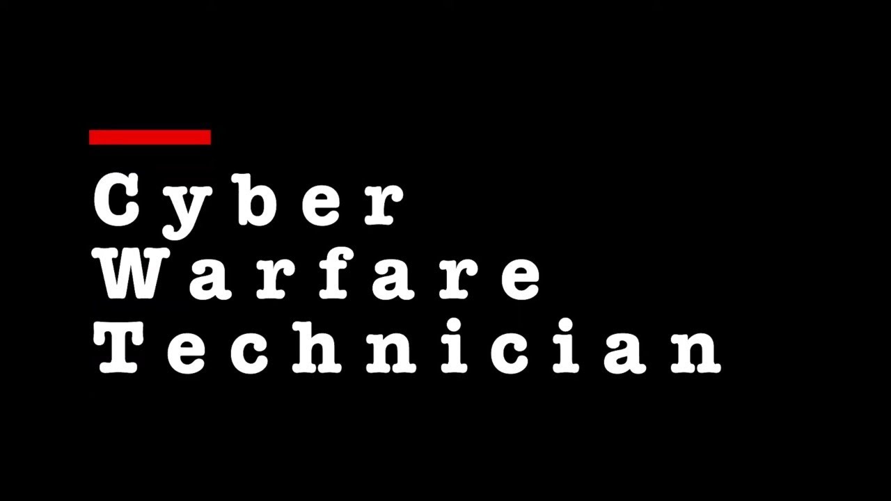 What Does a Navy Cyber Warfare Technician Do?