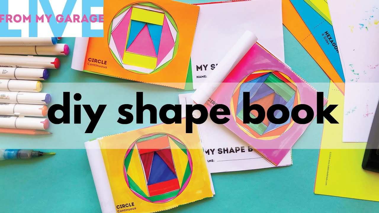 LIVE DEMO: DIY SHAPE BOOK