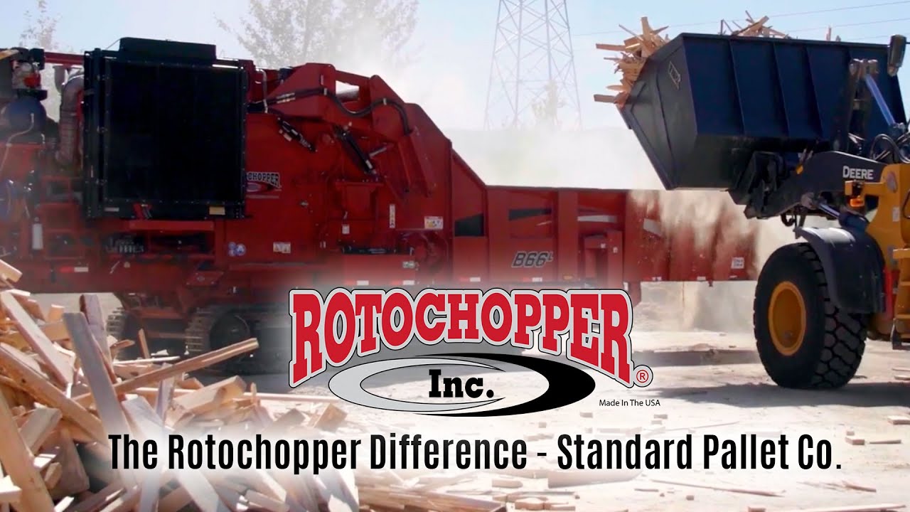 Rotochopper® Horizontal Grinder, Grinding Videos & Reviews
