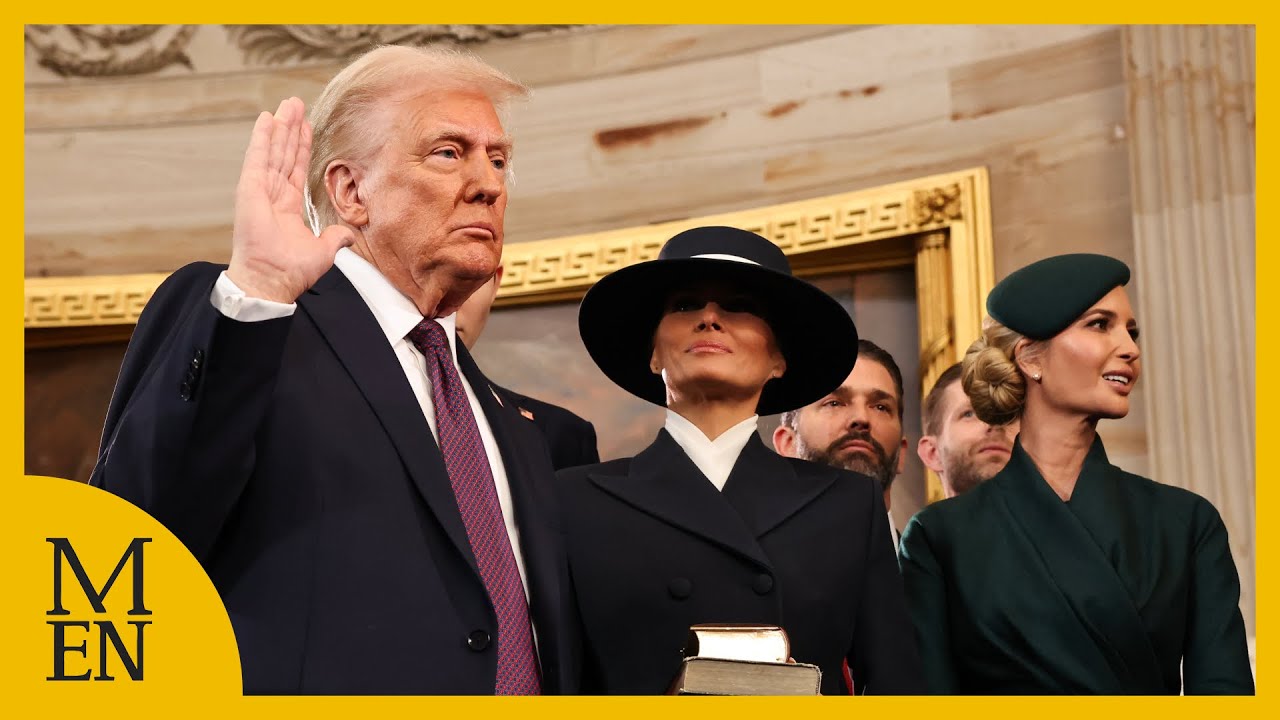 Donald Trump's inauguration address in full - everything the 47th President said - Manchester ...