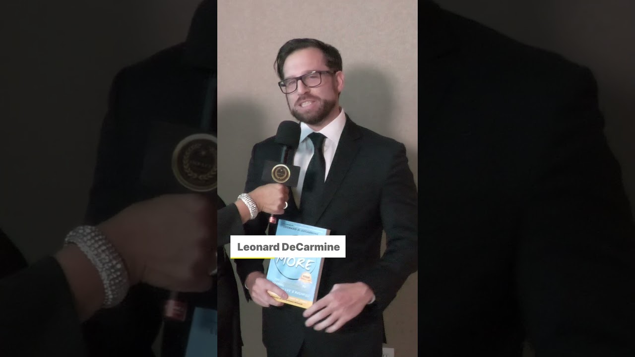 Len DeCarmine Wins Big at International Impact Book Awards!