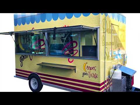 Crêpe Step-in food trailer - Traila para crepas