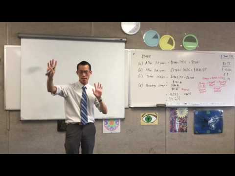 Percentage Change (3 of 3: Implications of percentage change & what to divide change over)