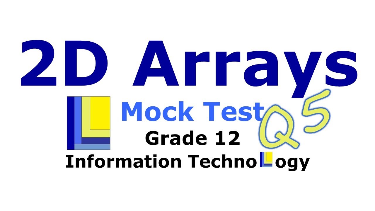 2D Array Mock Test | Question 5