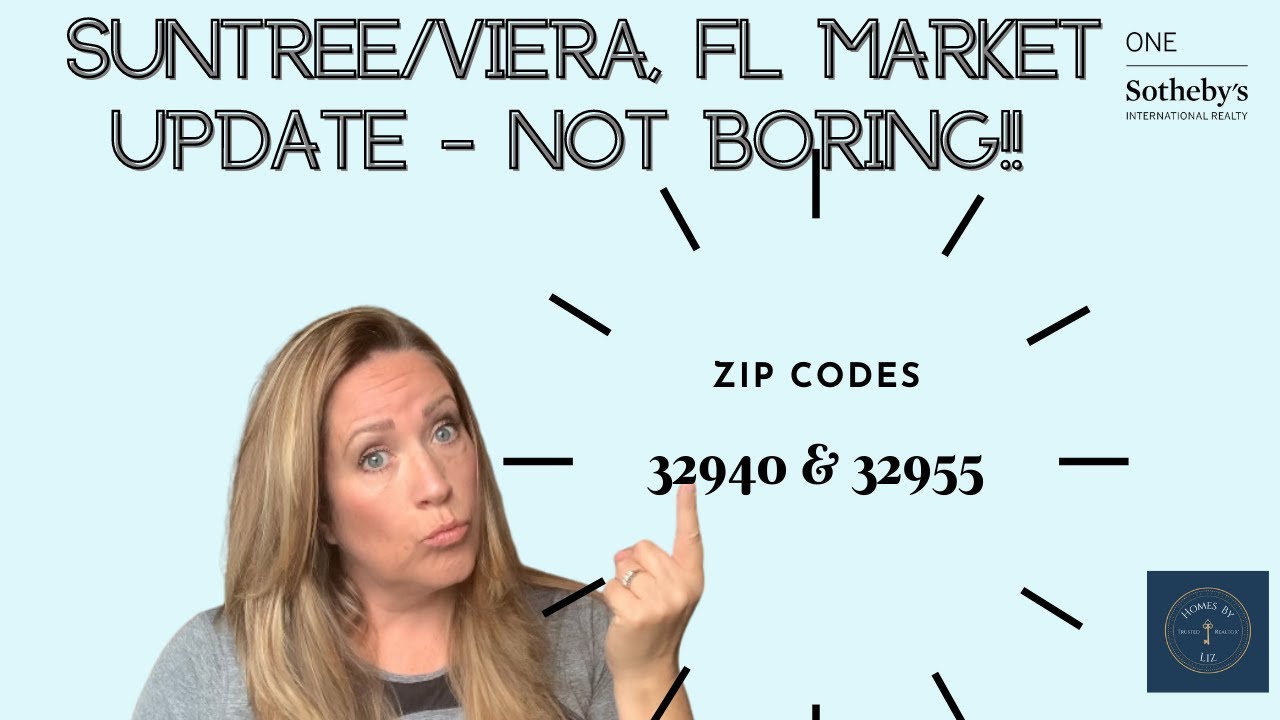 Not Your Usual Real Estate Market Update - Zip codes 32940 & 32955