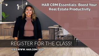 HAR CRM Mastering the Basics - HAR.com