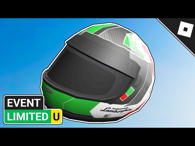 How to get the Racing Helmet (Red/Green) in Roblox Lamborghini Lanzador Lab