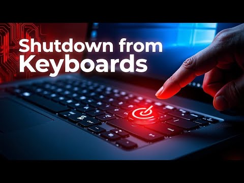 How to Shut Down Laptop with Keyboard Windows 11