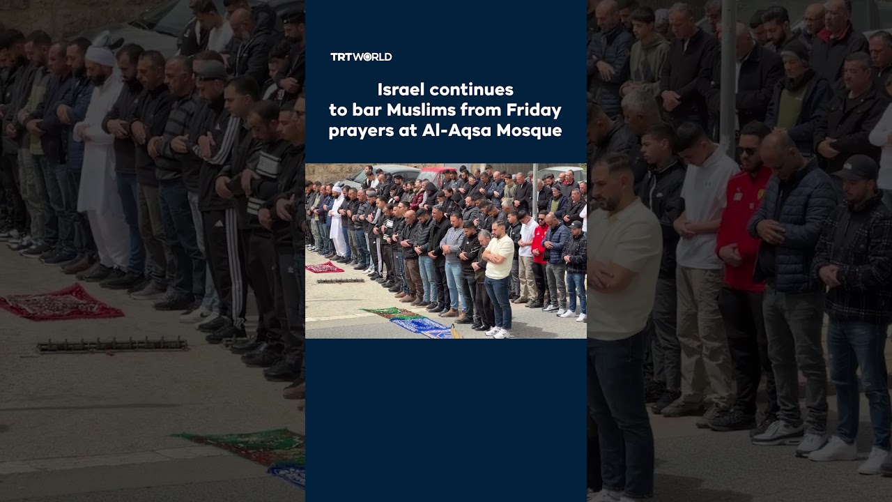 Israel continues to bar Muslims from Friday prayers at Al-Aqsa Mosque
