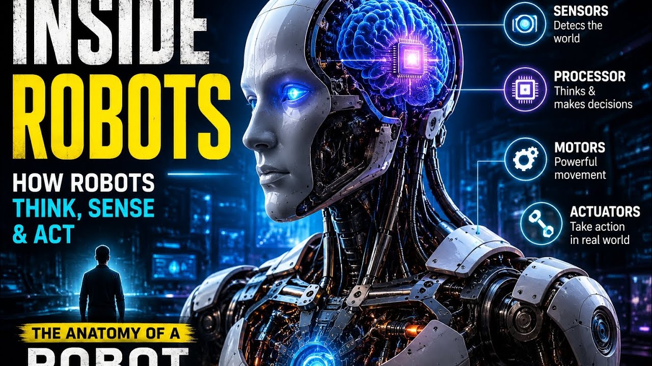 Inside a Robot: How Robots Sense, Think & Move