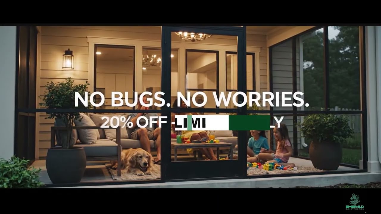 Emerald Construction Screen Porch