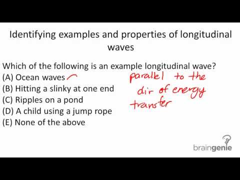 7.2.1.2 Identifying examples and properties of longitudinal waves