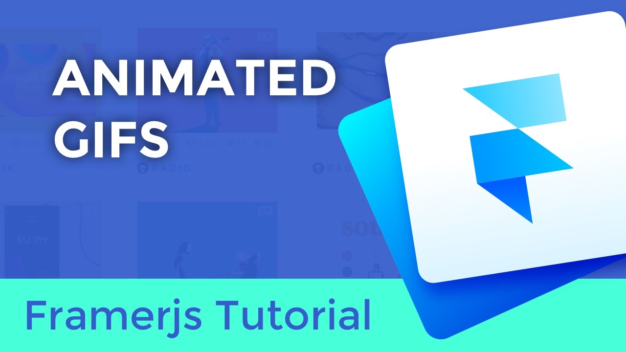 Framerjs Basic Tutorial: Creating GIF for Dribbble